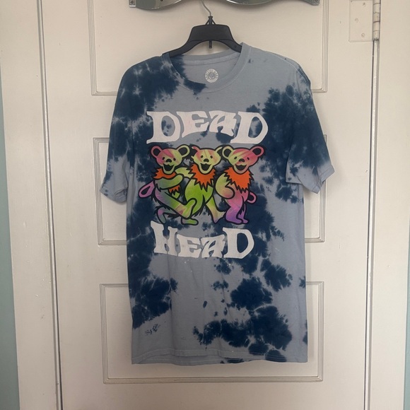 Grateful Dead | Tops | Grateful Dead Blue Logo Tshirt Size S | Poshmark